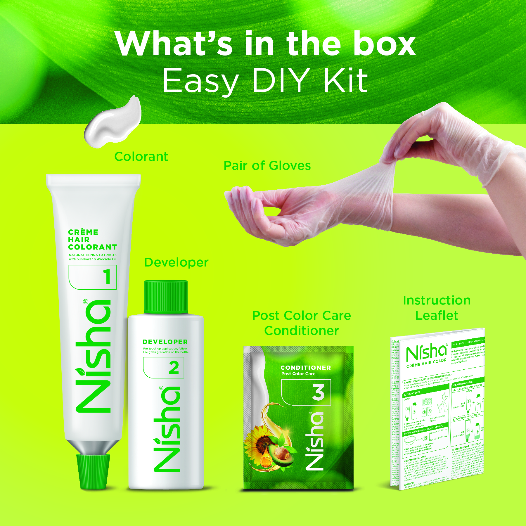 Nisha Creme Hair Color | Permanent Long Lasting Red Hair Dye Color Kit ...